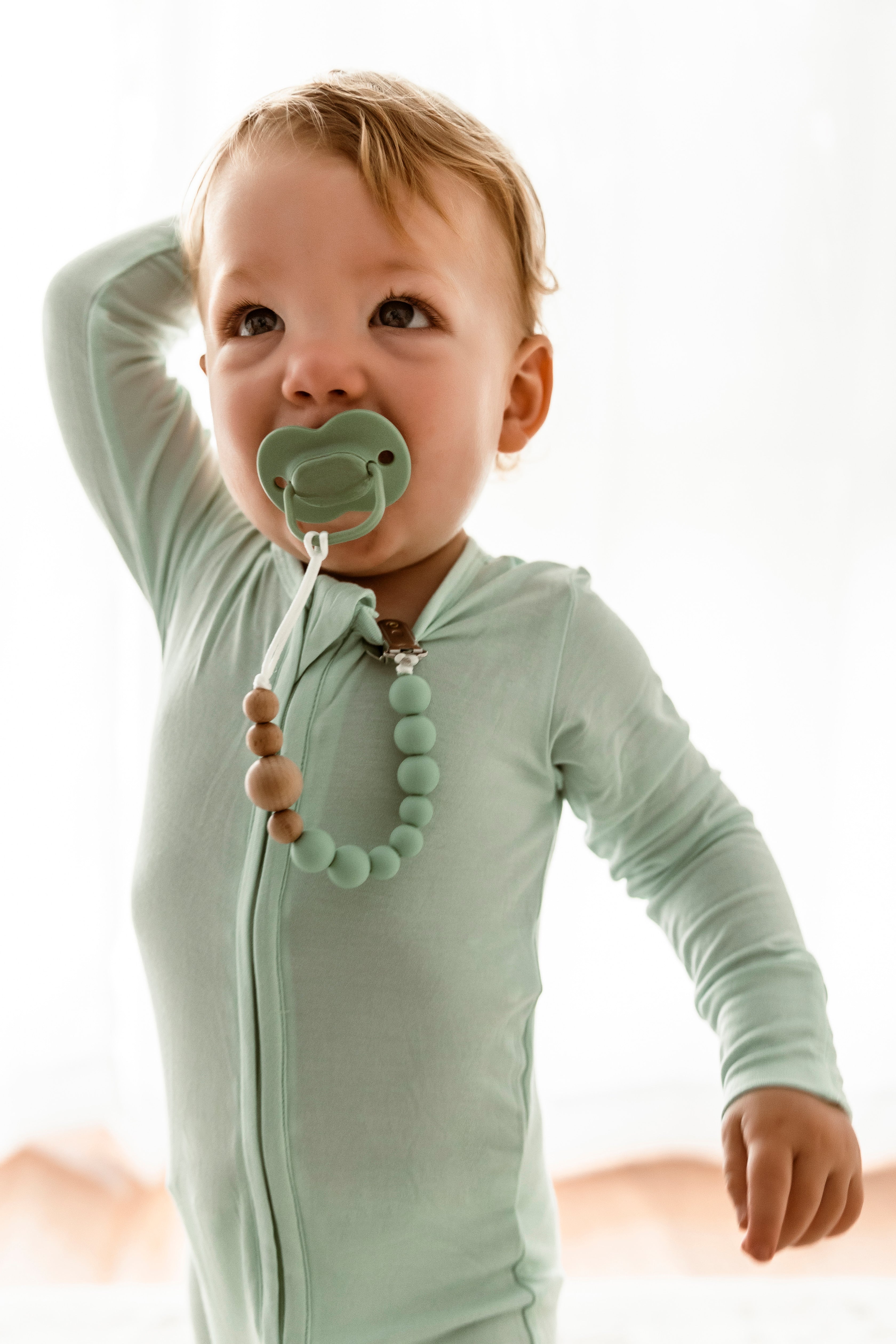 Mint Bamboo Onesie – Mylkees